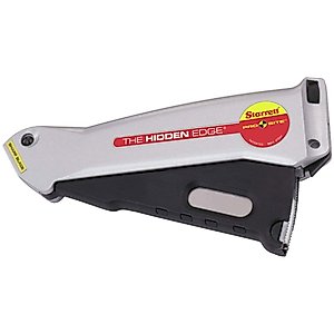 6 Pack Starrett S011 The Hidden Edge Utility Knife (67584)