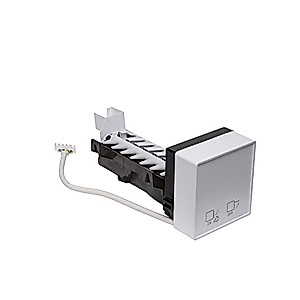 KITCHEN BASICS 101: 241798224 Ice Maker Replacement for Electrolux & Frigidaire Refrigerators 241642511 241798201 241798231 & 10 Foot Universal Ice Maker Flexible Braided Stainless Steel Water Supply