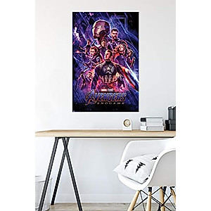 Trends International 24X36 Marvel: Avengers: Endgame - One Sheet Wall Poster, 24" x 36", Premium Unframed Version