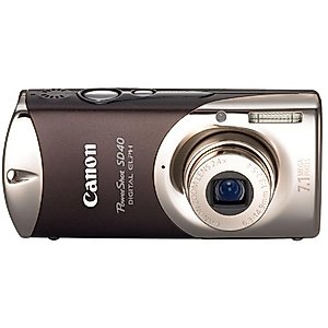 Canon PowerShot SD40 7.1MP Digital Elph Camera with 2.4x Optical Zoom (Twilight Sepia)