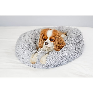 Generic Small Dog Bed, Faux Fur and Polyester, 28"x28", Machine Washable
