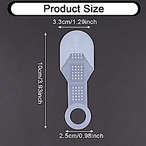 Jaxbo Hanger Grips, Clothing Non-Slip Hanger Grips, Clear Hanging Gripper - Stretchable & Eco-Friendly Fit on The Ends of Hangers, 12 PCS