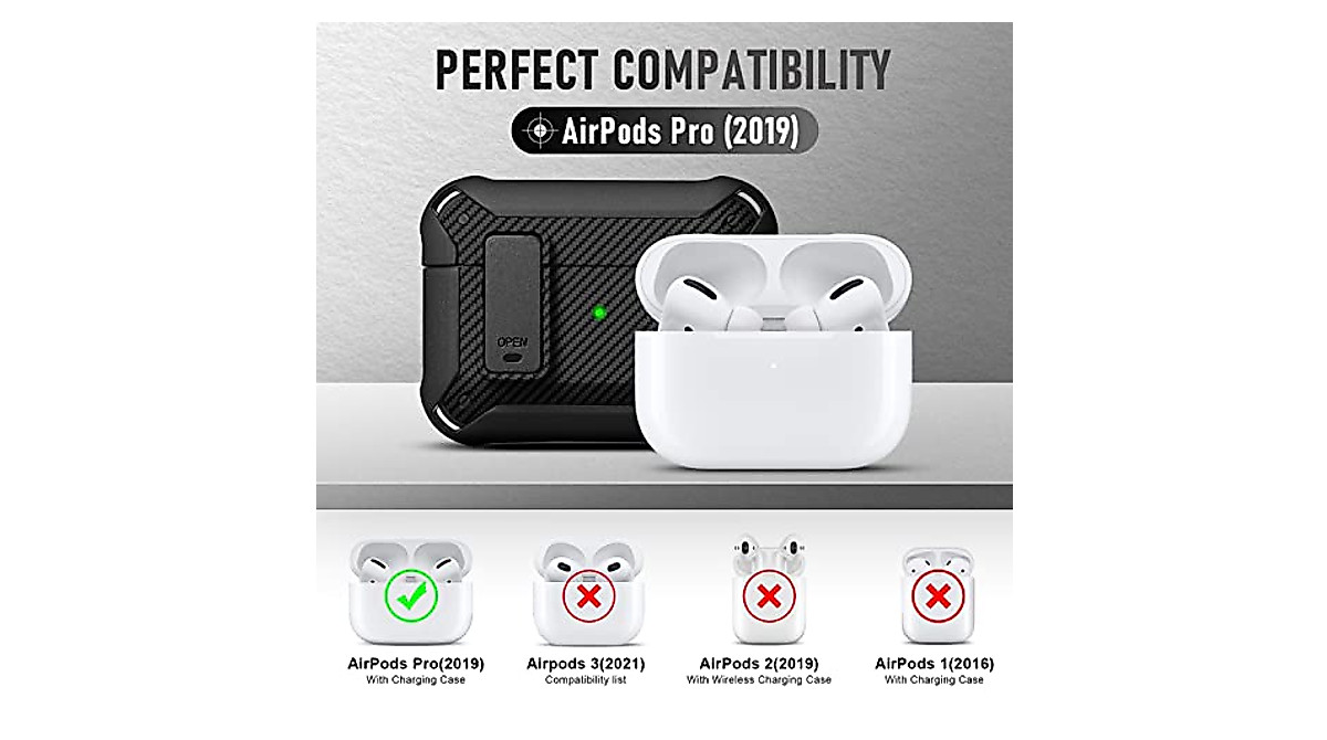 Maxjoy Airpods Pro Case - Secure & Stylish Protection