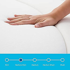 Linenspa 8 Inch Memory Foam and Spring Hybrid Mattress - Medium Firm Feel - Bed in a Box - Quality Comfort and Adaptive Support - Breathable - Cooling - Guest and Kids Bedroom - Twin XL Size