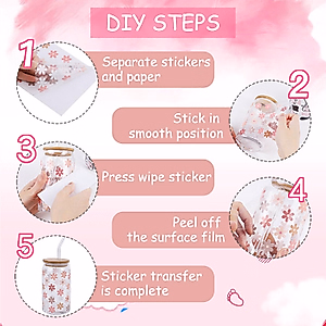 YOKUSHI UV DTF Cup Wraps for 16 OZ, 15 Sheets Farmhouse Animal Theme Decals Transfer Stickers for Glass Cups Tumblers