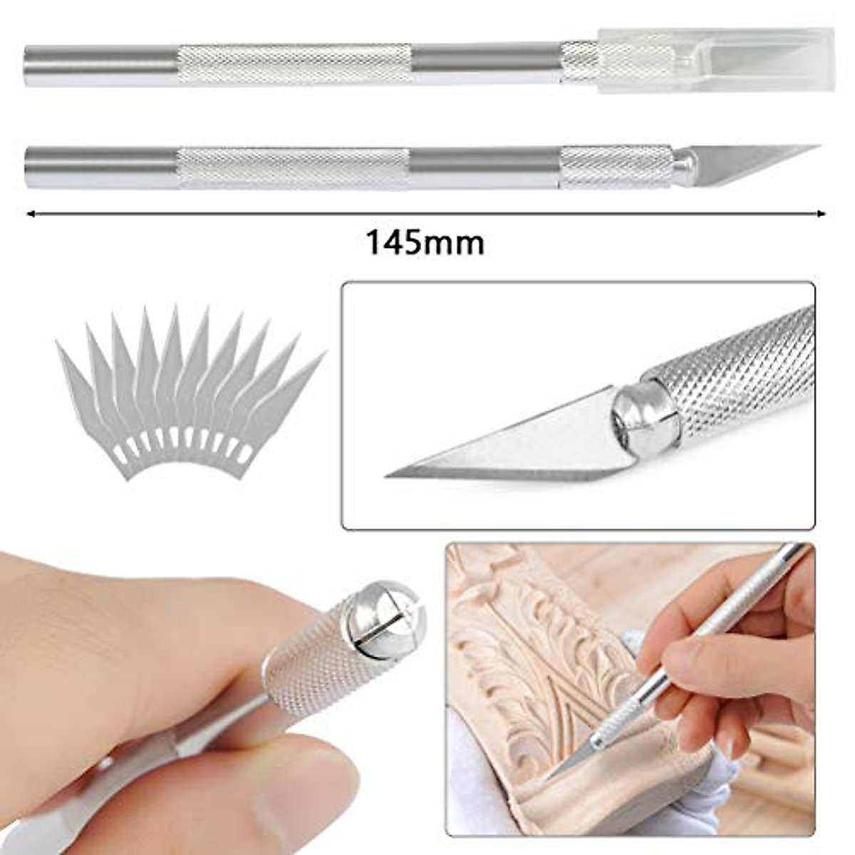 OFNMY Professional 53 PCS Gundam Model Tools Kit Hobby Building Tools Craft Set Gundam Modeler Basic Tools for Basic Model Building, Repairing and Fixing
