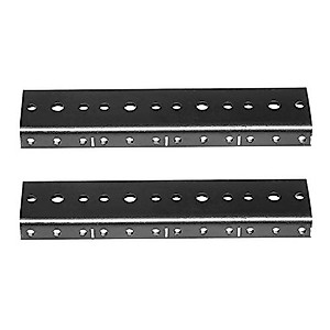 Reliable Hardware Company RH-4-SRR-A Rack Rail, Black