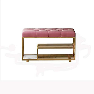 LDCHNH Nordic Shoe Stool Home Entrance Porch Cabinet Storage Bed end Sofa Bench Creative (Color : E)