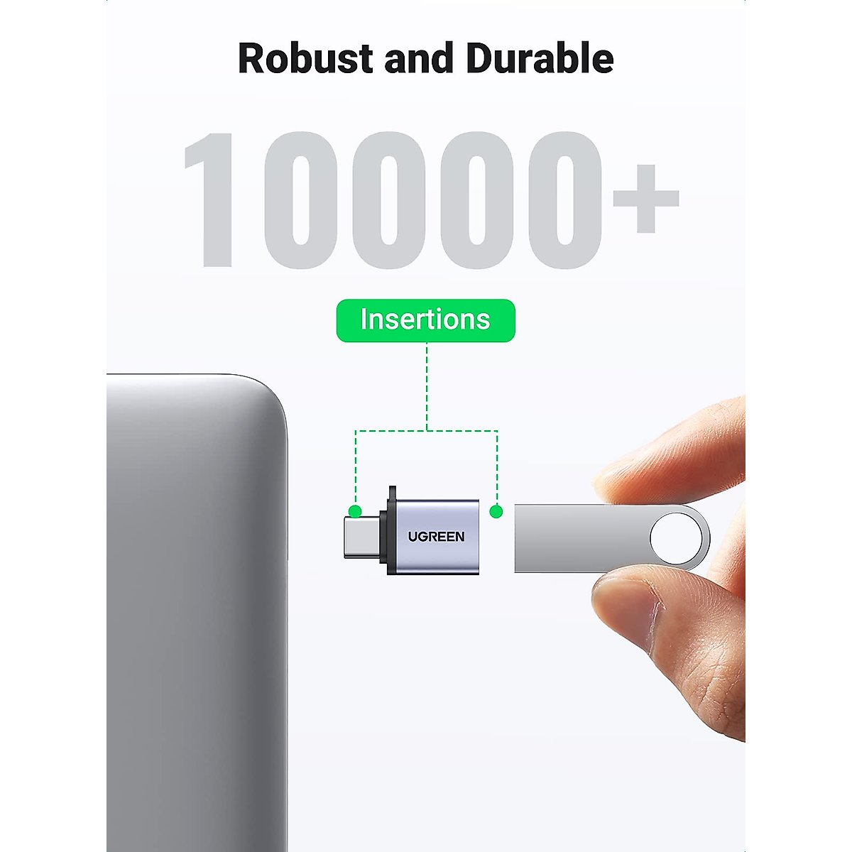 UGREEN USB C to USB Adapter (2 Pack), USB C Adapter USB C Male to USB 3.0 Female Adapter Compatible with MacBook Pro, MacBook Air,iPhone 15,iPad Pro and More Type C or Thunderbolt 3 Devices