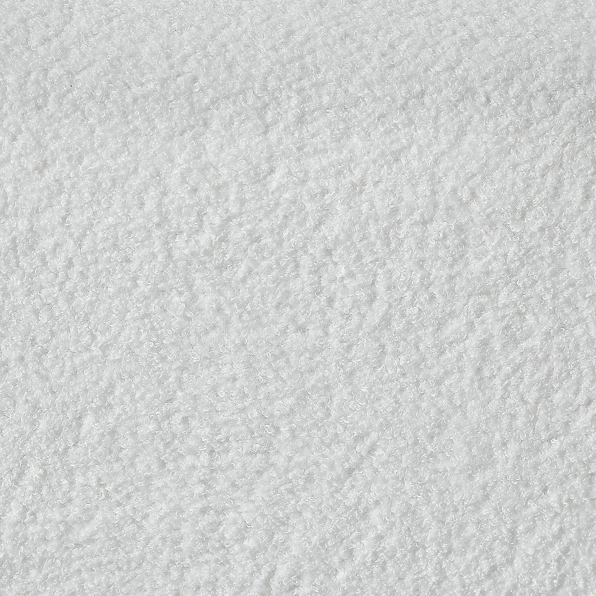 roomfitters Lazy Sofa Chair in Teddy Fabric, Comfortable and Stylish Living Room Seating, Ideal for Cozy Spaces, Durable Upholstery, Modern Design Enhancing a Relaxed Atmosphere, White