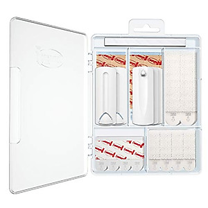 Command Clear Variety Kit, Hooks and Strips to Hang Up to 19 Items, Organize Damage-Free & Picture Hanging Kit, Indoor Use, Hangs up to 15 Pictures
