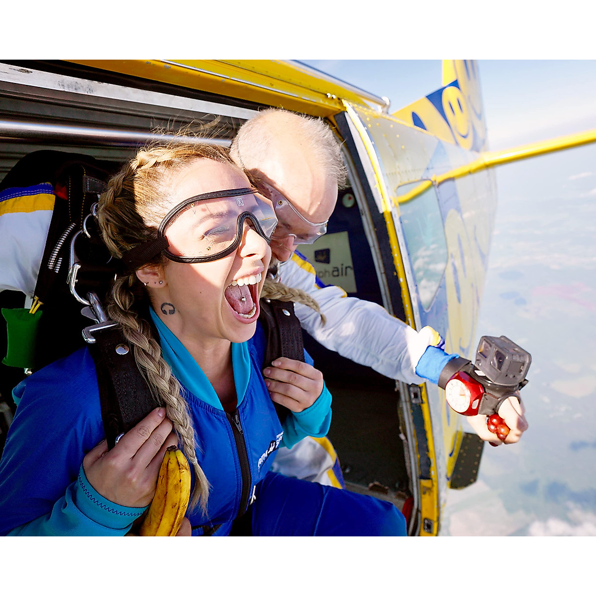 Kroop's Boogie Goggles - Lightweight Eye Protection for Active Lifestyles. Black/Tinted