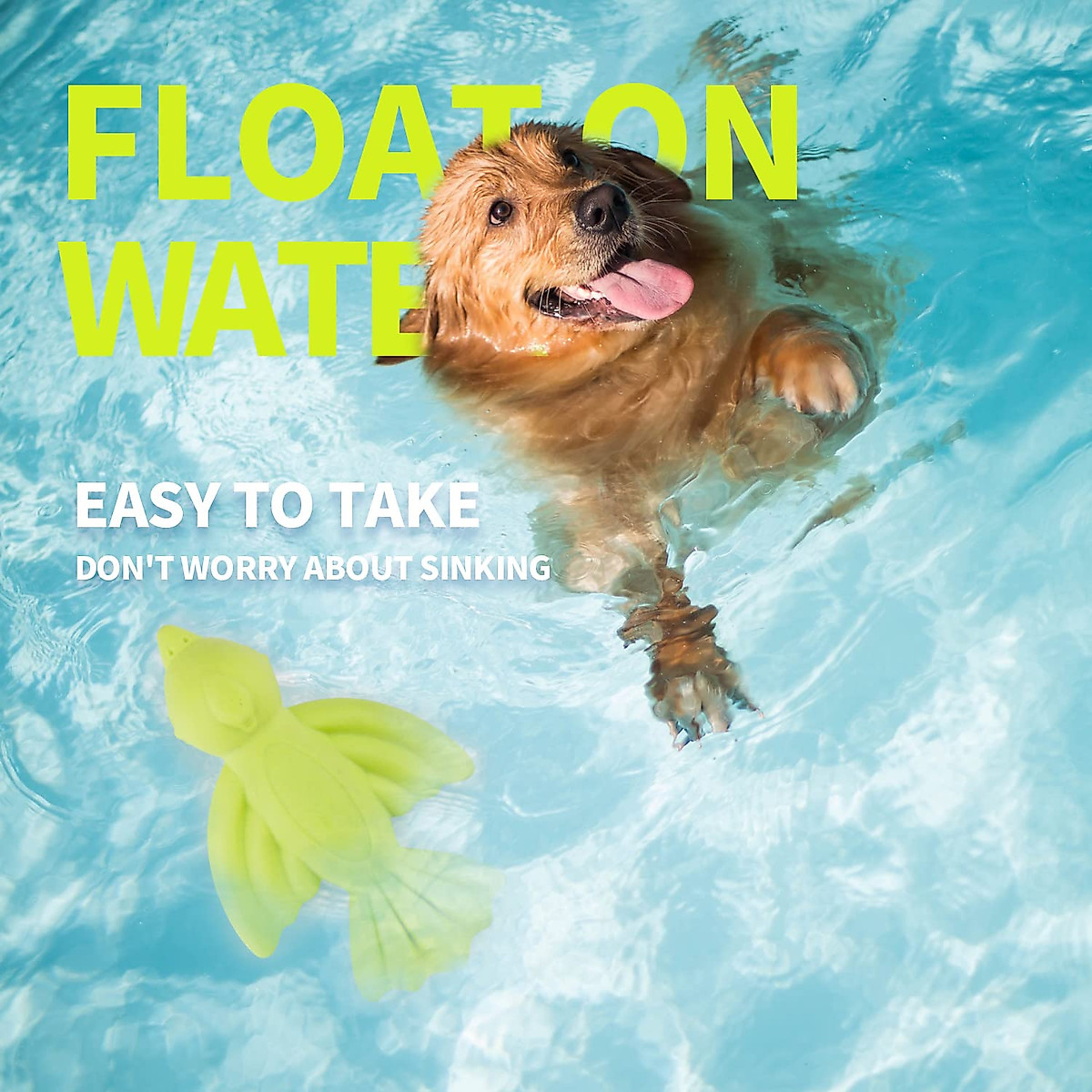 ALL FOR PAWS Dog Flying Toy, Mallard Interactive Dog Toys with Slingshot,Duck Hunting Pet Toys