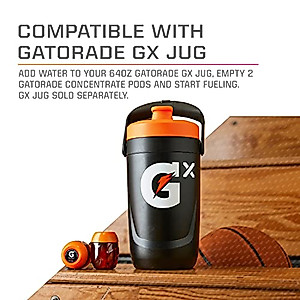 Gatorade unisex adult Gatorade GX Pods, Kiwi Strawberry (24ct), 6 x 4pack 24 Pods US