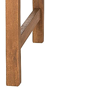 Safavieh PAT6736A Outdoor Collection Montclair 3 Seat Bench, Natural/Beige