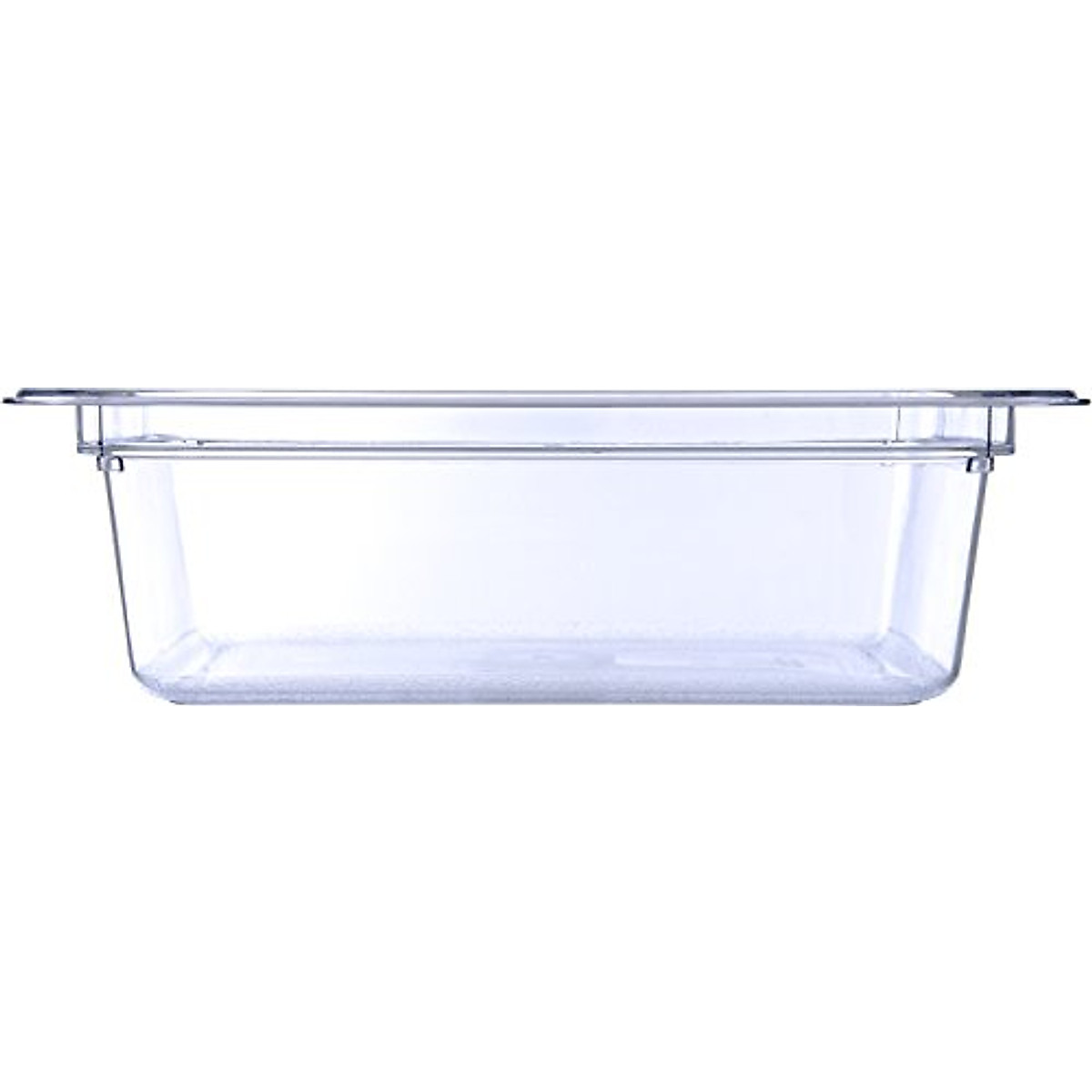 Carlisle FoodService Products 10221B07 StorPlus Half Size Food Pan, Polycarbonate, 4" Deep, Clear