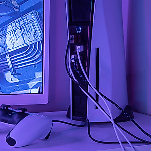 Venom PS5 USB Hub - 6-Port - Includes 4 x USB 2.0 and 2 x USB Type C (PS5)