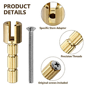Stem Adapter with Screw 970-0770 for Pfister Shower Cartridge, Handle Parts Compatible for Pfister Securepfit Trims, Shower Handle Stem Extension Tub and Faucet Accessories Valve Extender Trim Repair