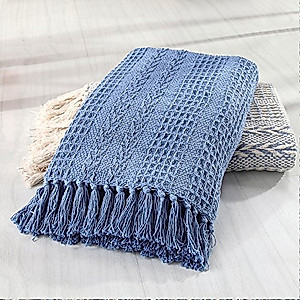 Amrapur Overseas | Batik 100% Cotton Throw Blanket - 2 Pack (Café Au Lait)