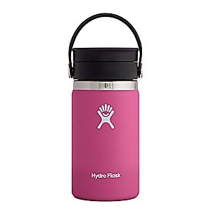 Hydro Flask Wide Mouth Flex Sip Lid Bottle - Stainless Steel Reusable Water Bottle - Vacuum Insulated, Dishwasher Safe, BPA-Free, Non-Toxic