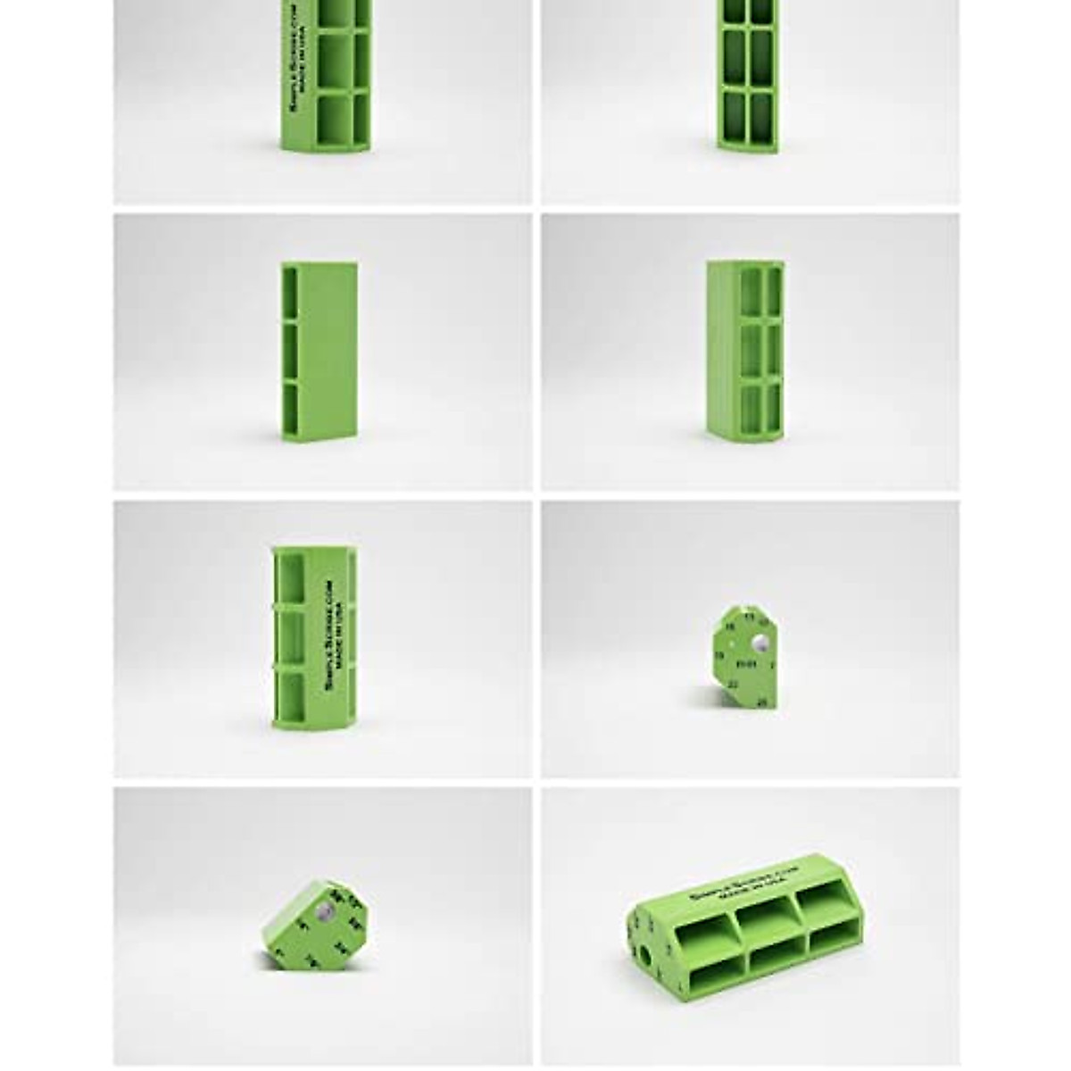 Simple Scribe Scribing Tool for Woodworking, Carpentry Tool Ideal for Cabinets, Countertops, Flooring, and Paneling, Multipurpose Pencil Scribe Tool for Marking (Green)