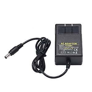 24V 1A Power Adapter Supply - AC to DC 24 Volt 1000mA 500mA Available 5.5x2.5mm-2.1mm Tip 24V/1A 24W for Oil Diffuser Humidifier WiFi Camera, GPS, Webcam, Router (3.6Ft Cable)