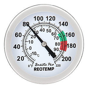 Reotemp K83C1 Barista Pro Milk Frothing Coffee Thermometer (5 in Stem)