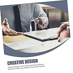 Ciieeo folder board Document Clipboard Writing Base Plate Pencil Sketch Hand Support office clip boards Exam Paper Base Writing Board folder organizer a4 test paper holder pu business