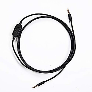 sara-u Portable Headphone Cable Audio-Cord Line for Lo-gitech GPRO X G233 G433 HyperX/Cloud Mix Cloud-Alpha Earphones Headset Accessories