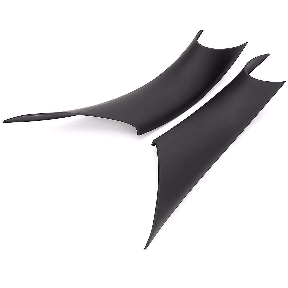 Xiaoyudou Left & Right Interior Door Pull Handle Covers Repalcement for 2012-2018 BMW 320,328,330,335,M3,2014-2017 BMW 428,435,M4(Black)