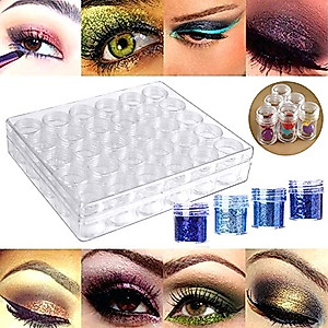 BigOtters 5D Embroidery Diamond Storage Box, Bead Storage Containers with Lids Bead Organizer Small Diamond Painting Containers Glitter Containers for DIY Art Crafts Nail Diamonds, 6.3 X 5.3 X 1.4inch