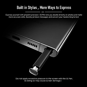 fuxinya Unlocked Android Phones S23 Ultra Cellphone Android 13 Smart Mobile Phone with SS Pen, 8GB+256GB, 6.8" Display, 50MP+13MP Camera 6500 mAh 4G Dual SIM (Twilight Black)