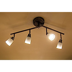 CBconcept UL-Listed GU10 LED Light Bulbs, 5-Pack, 6 Watt, 550 Lumen, Warm White 3000K, 50W Halogen Equivalent, 36°Beam Angle, 120 Volt,Not Dimmable,Recessed/Track Lighting | Designed in San Francisco