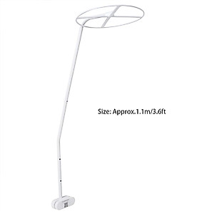 Mosquito Net Holder,Mosquito Net Stand Holder Set Adjustable Clip-On Crib Canopy Holder Rack Mosquito Net Accessories