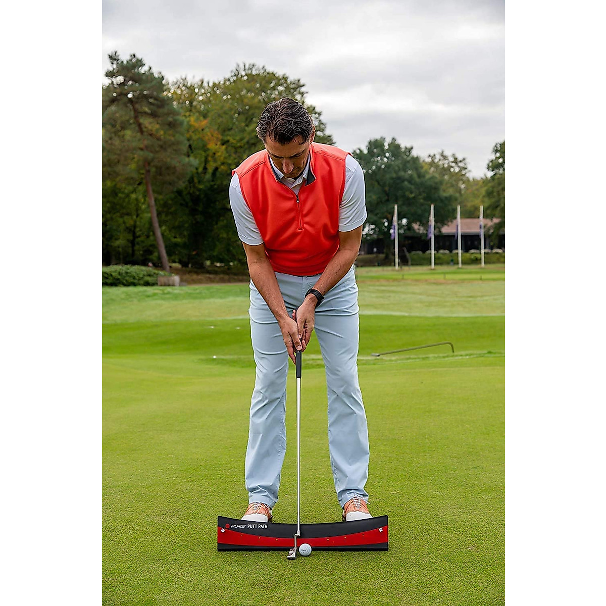 Pure2Improve Golf Putt Path Putting Stroke Trainer