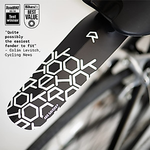 Rehook Ass Saver - Regular Clip-on saddle mounted bike mudguard bum saver fender for cyclists bicycle seat mud guard