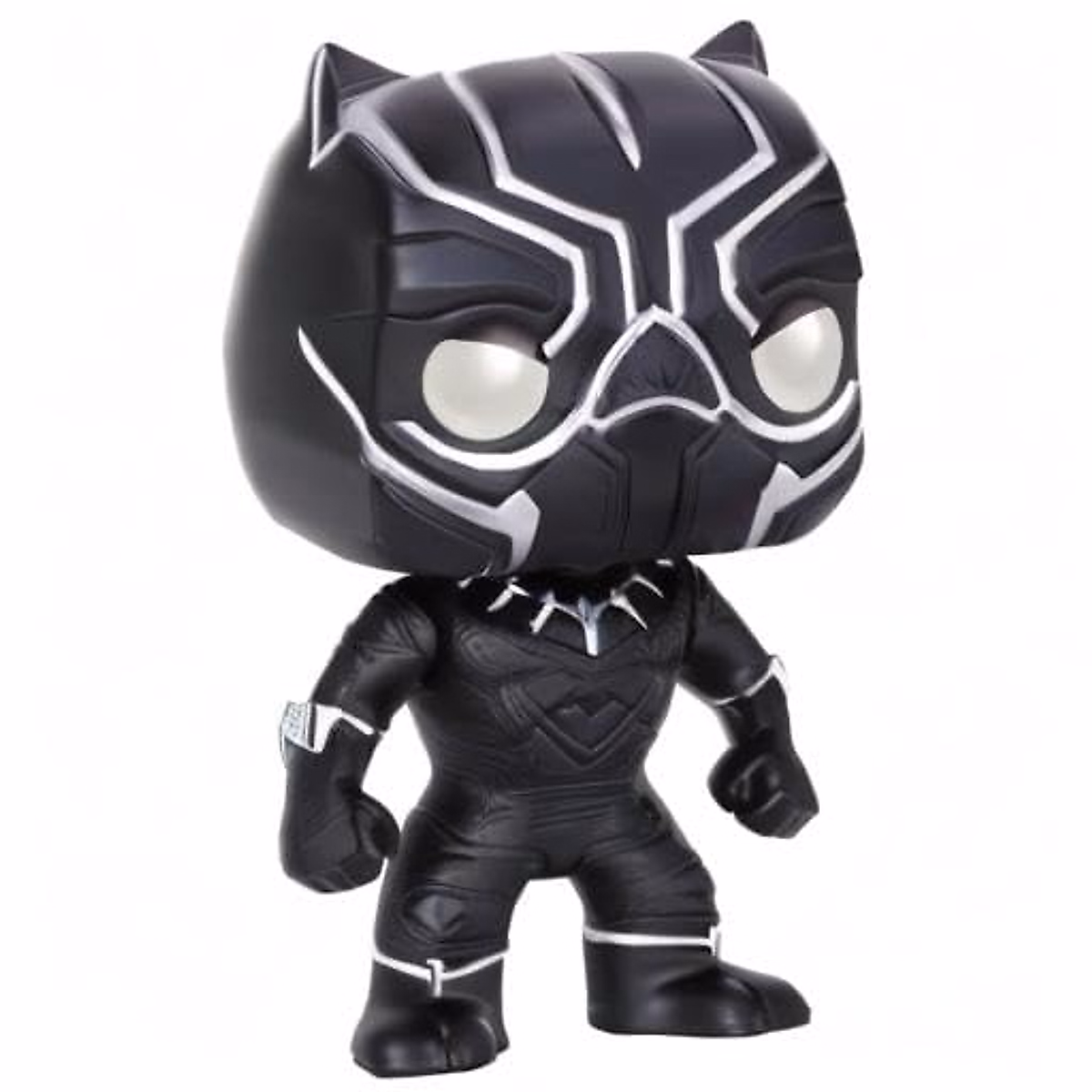 POP Marvel: Captain America 3: Civil War - Black Panther Funko Pop! Vinyl Figure (Bundled with Compatible Pop Box Protector Case), Multicolor, 3.75 inches