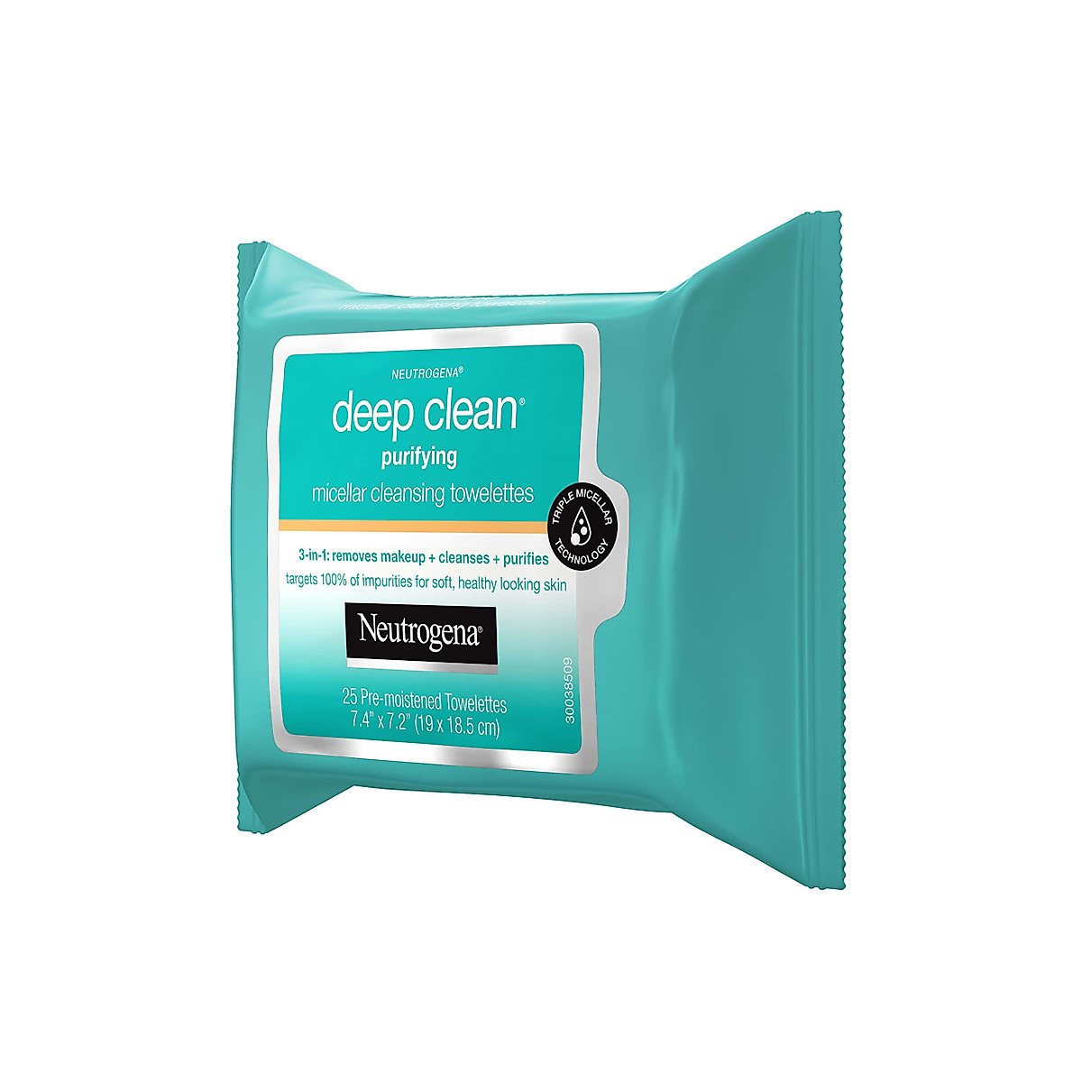 Neutrogena Deep Clean Purifying Micellar Cleansing Towelettes Ea 25 count