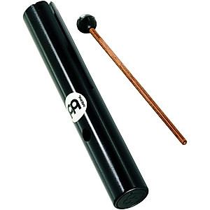 Meinl Percussion WW2BK Large Low Pitch Aluminum Wah Wah Tube with Beater, Black