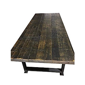 Reclaimed train wood Dining Table, Shabby Chic Dining Table