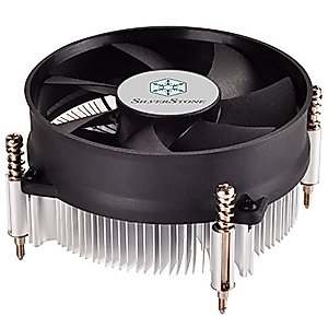 SilverStone Technology Nitrogen Series Low Profile CPU Cooler RL-NT09-115X