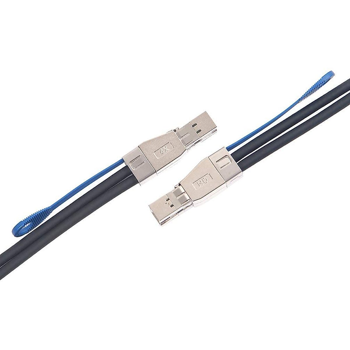 ipolex 12G External Mini SAS HD SFF-8644 to SFF-8644 Cable for Server, Raid Card & PCI Express Controller, 1-m(3.3ft)