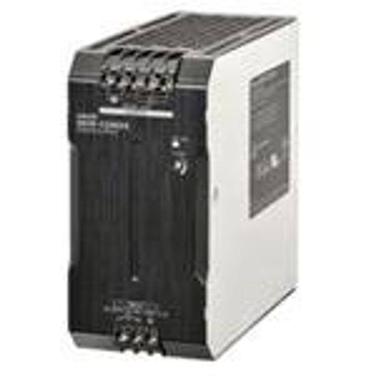 OMRON S8VK-C12024 DIN Rail Power Supply 120W 24VDC 5A, Enclosed, Switch Mode, Vout Adjustable, Input: 100-240VAC