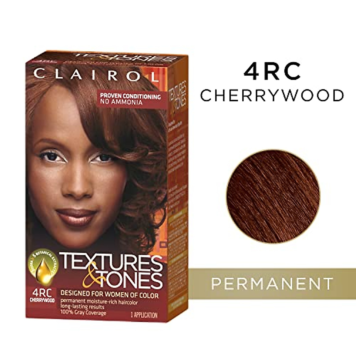 Clairol Professional Textures & Tones Hair Color 4rc Cherrywood