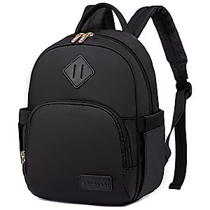 LOVEVOOK Mini Backpack Purse for Women, Small Fashion Backpack, Lightweight Cute Daypack for Travel Dating Black