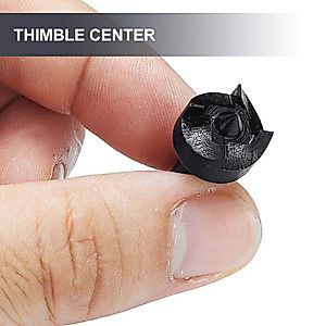 iayokocc Wood Lathe Turning Spur Cup Center, Thimble Drill Bit Live Center, Mini Lathe Machine Drill Chuck, Plum Blossom Thimble Drill Bit for Woodworking