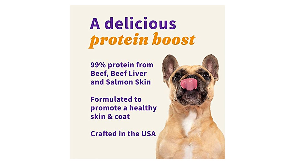 Halo Freeze Dried Raw Skin & Coat Dog Topper - 1lb