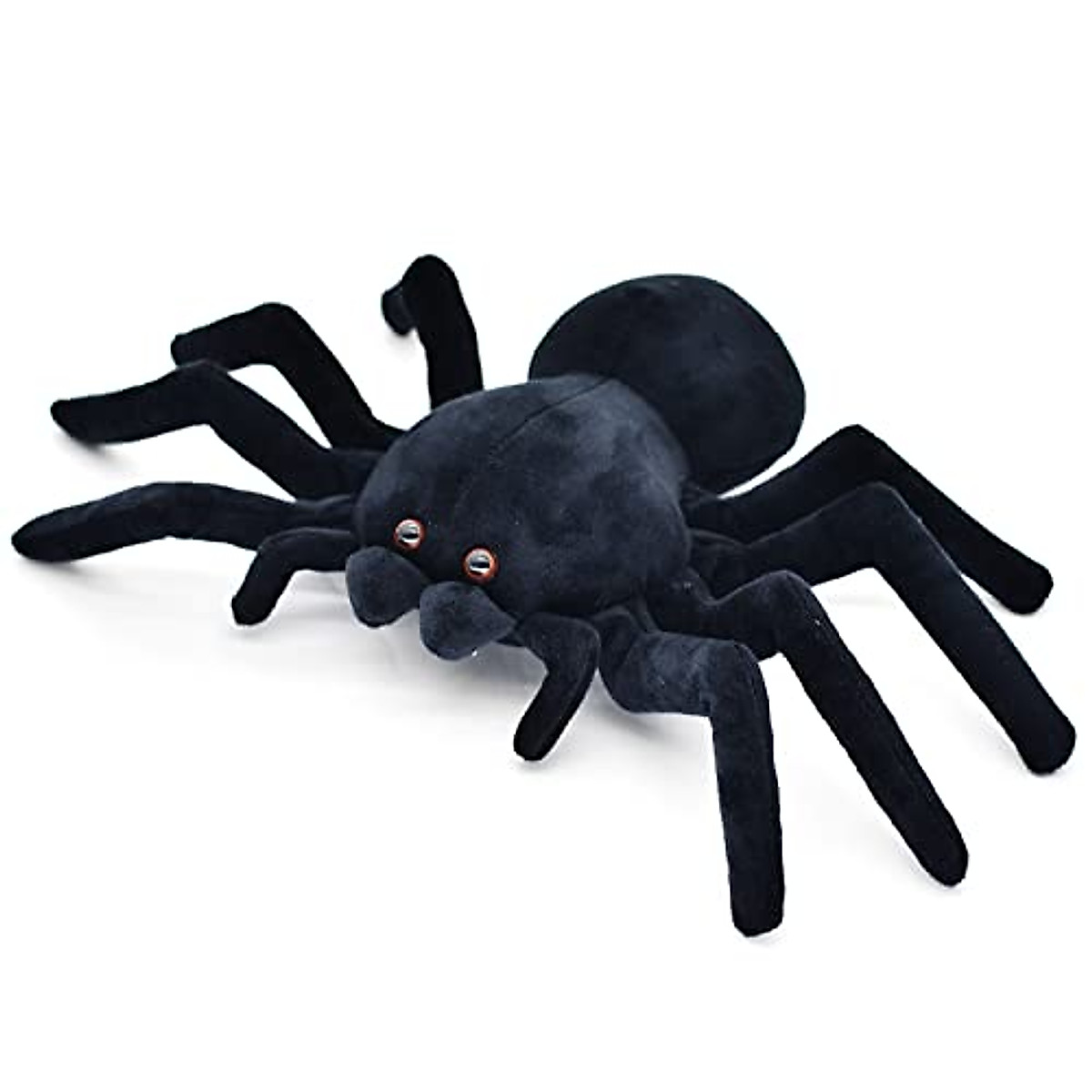 HWD Soft Spider Doll, Cute Stuffed Animals Dolls Plush Pranks Stuff Toys, Gifts for Kids, Toddler, Birthday, Halloween, Christmas (Small:7.8in x 11.8in)