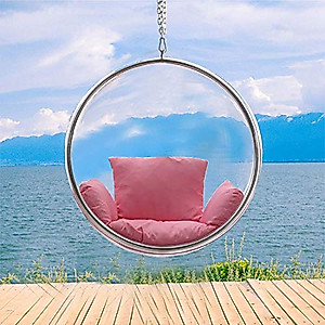 Hanging Chair Chain with Two Carabiners, Stainless Steel Hanging Kits for Hammocks Punching Bags Heavy Duty 400LB Capacity Indoor Outdoor