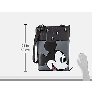 ONIVA - a Picnic Time brand 821-00-206-011-11 Vista Outdoor Blanket Tote, One Size, Mickey Mouse - Mickey Mouse Step & Repeat Pattern